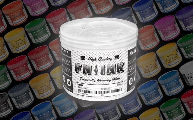 FN-INK Plastisol Ink for Screen Printing – Vibrant & Versatile ...