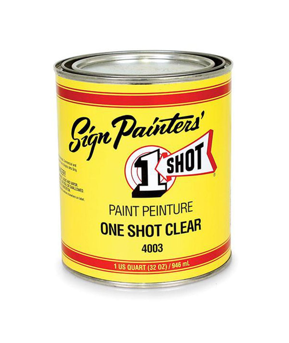 1 Shot Sign Restoring Clear — McLogan Supply