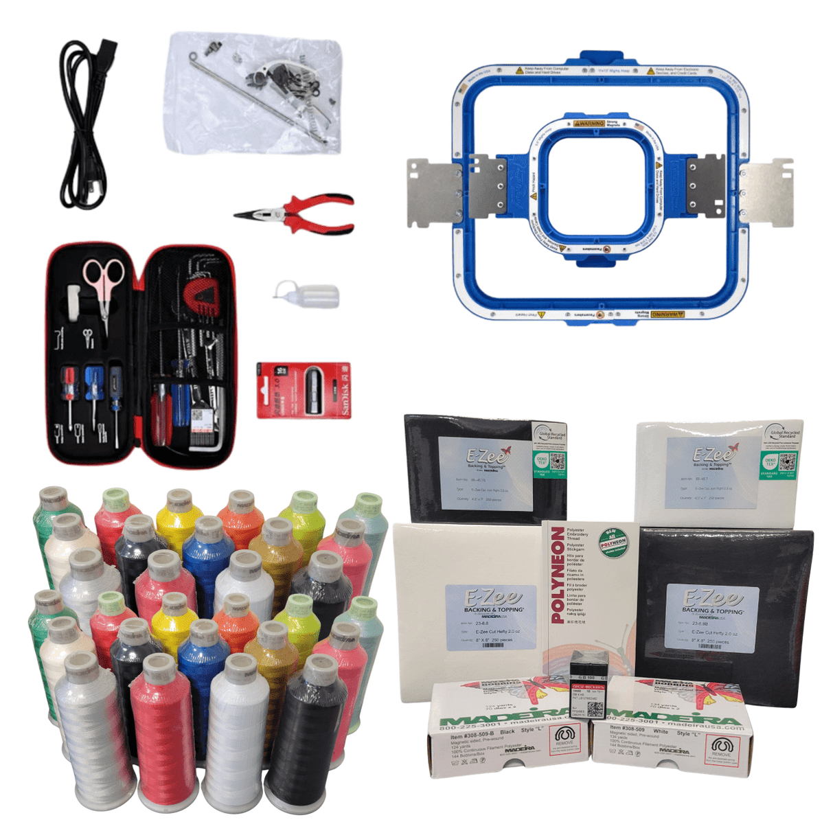 BAi Vision-2 Head Embroidery Machine Complete Package — McLogan Supply