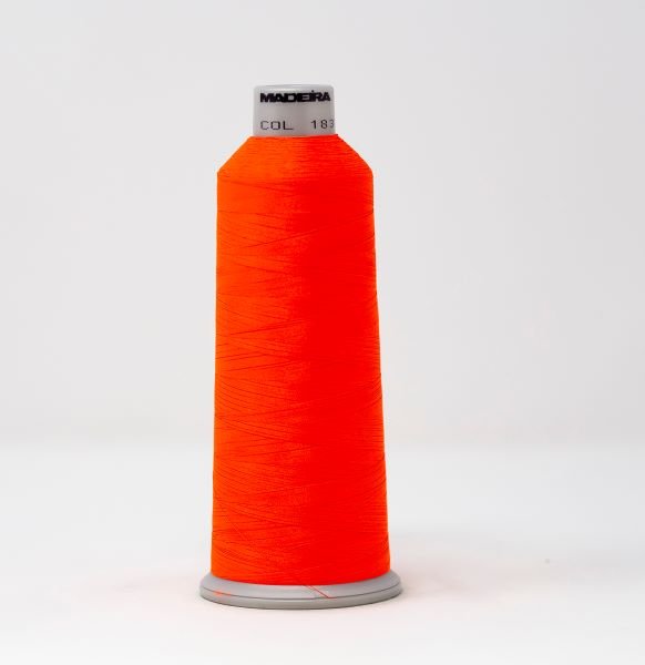 Madeira Polyneon 918-1837 Fluorescent Red Orange — McLogan Supply
