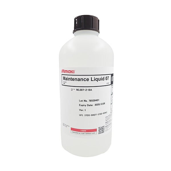 Mimaki Flushing Liquid 07 - 1 Liter Bottle — McLogan Supply