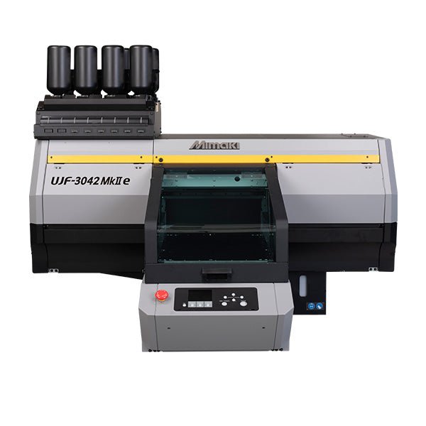 Mimaki UJF-3042 MkII e UV-LED Flatbed — McLogan Supply